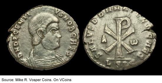Decentius' coins